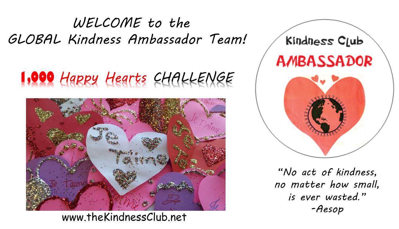 Global Kindness TEAM WELCOME – Kindness Club International